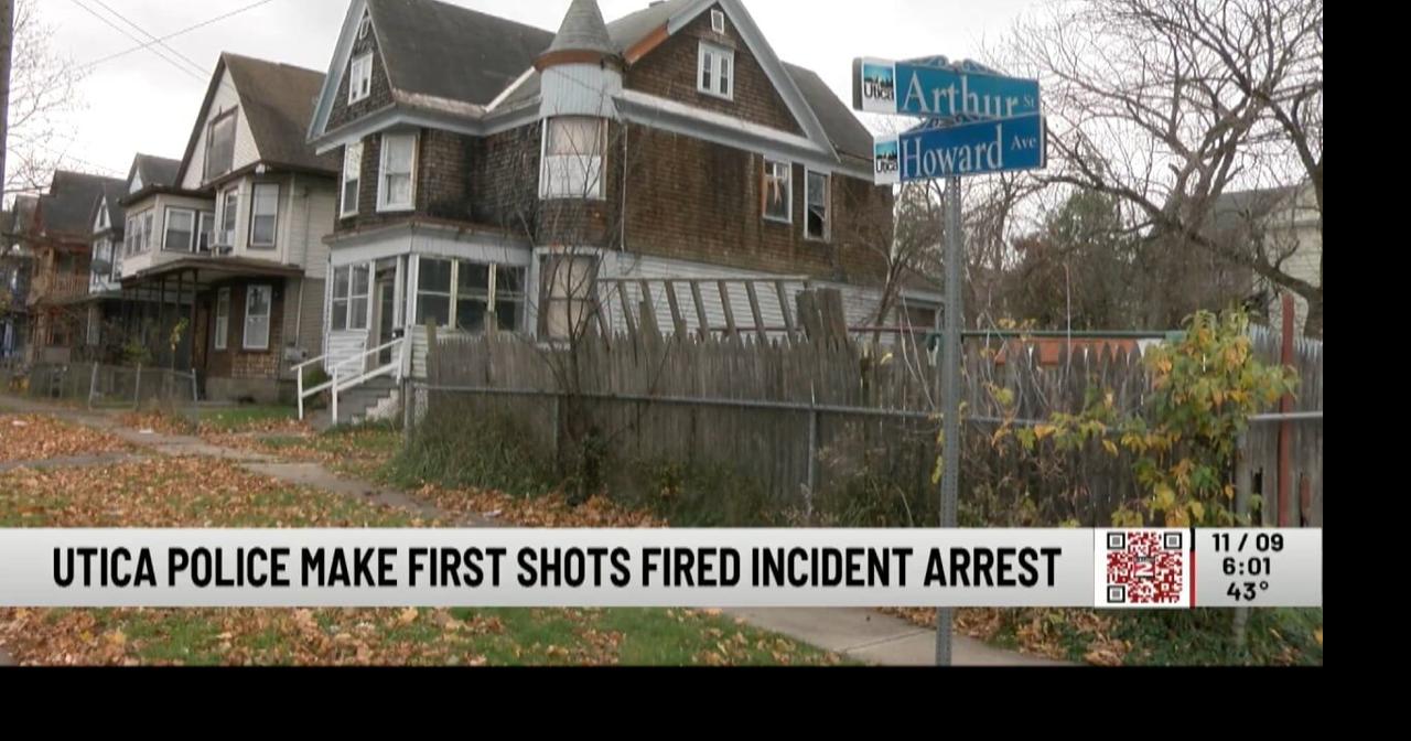 Utica Police Makes Arrest in Howard Ave Shots Fired | Video | wktv.com