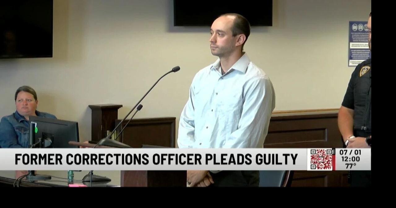 Former Corrections Officer Pleads Guilty in Connection with Beating ...