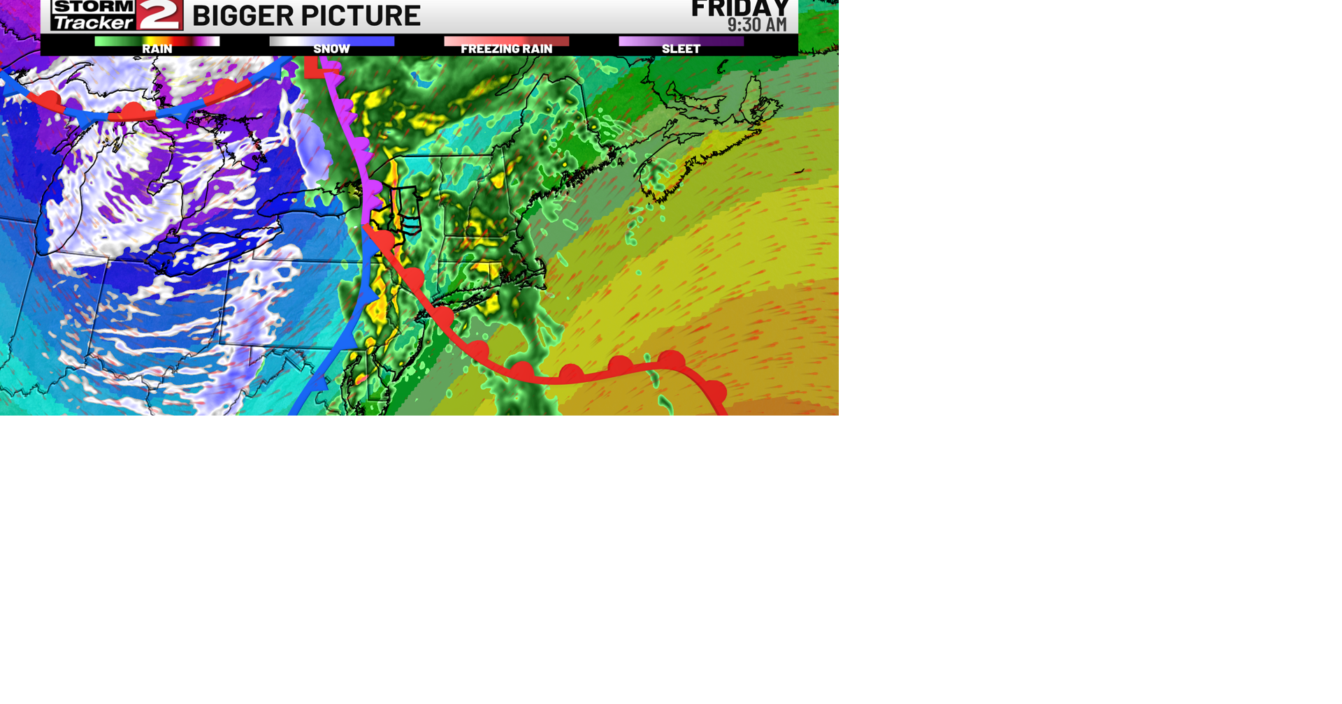 Mid-December Thaw With Sunshine Today, Strong Cold Front Tomorrow | Top ...