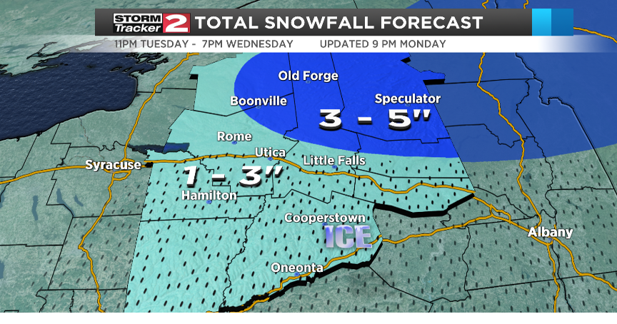 StormTracker 2 Alert Day Wednesday for widespread snow, wintry mix ...