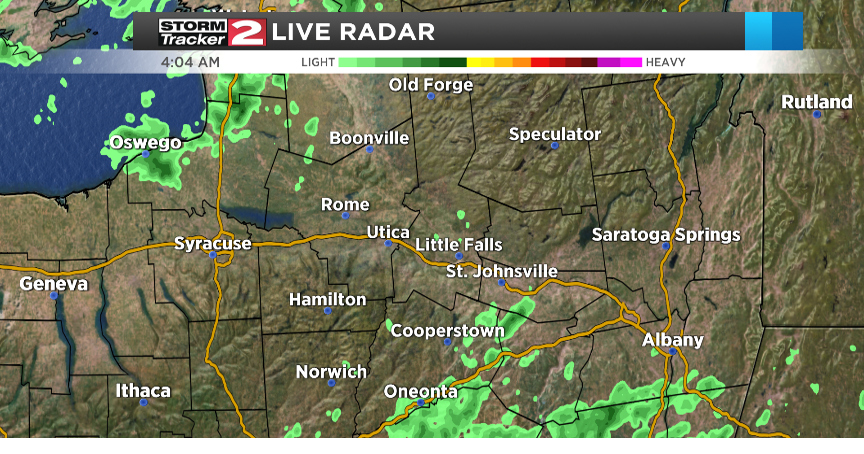 Clouds and lingering light showers this Tuesday | Weather | wktv.com