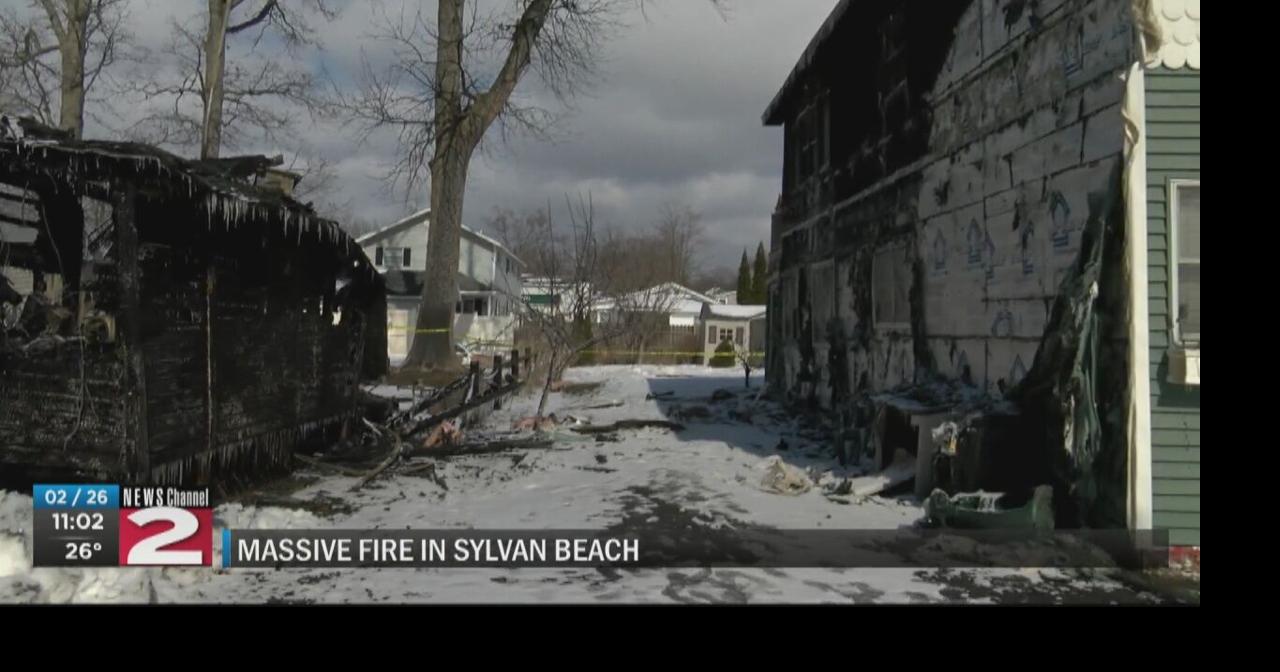 Crews battled raging house fire and cold temperatures in Sylvan Beach ...