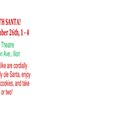 Ilion Little Theatre to host 'Cookies with Santa' | Community | wktv.com