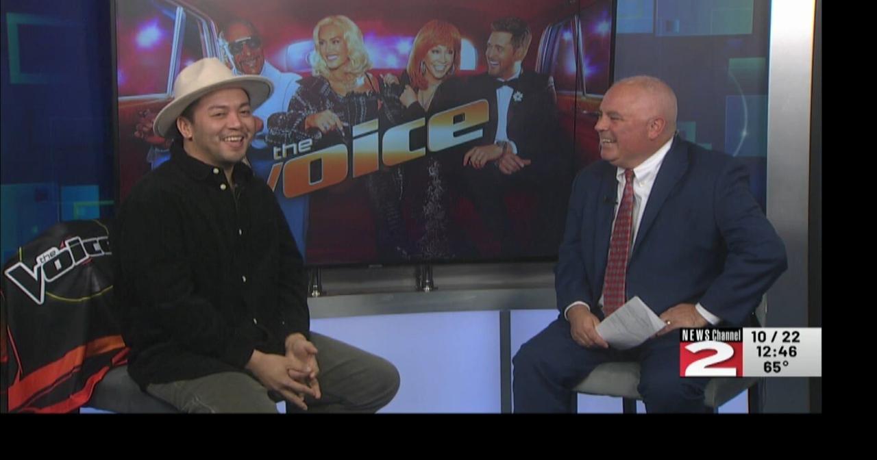 Utica Singer Talks About His Experience on 'The Voice' So Far | Video ...