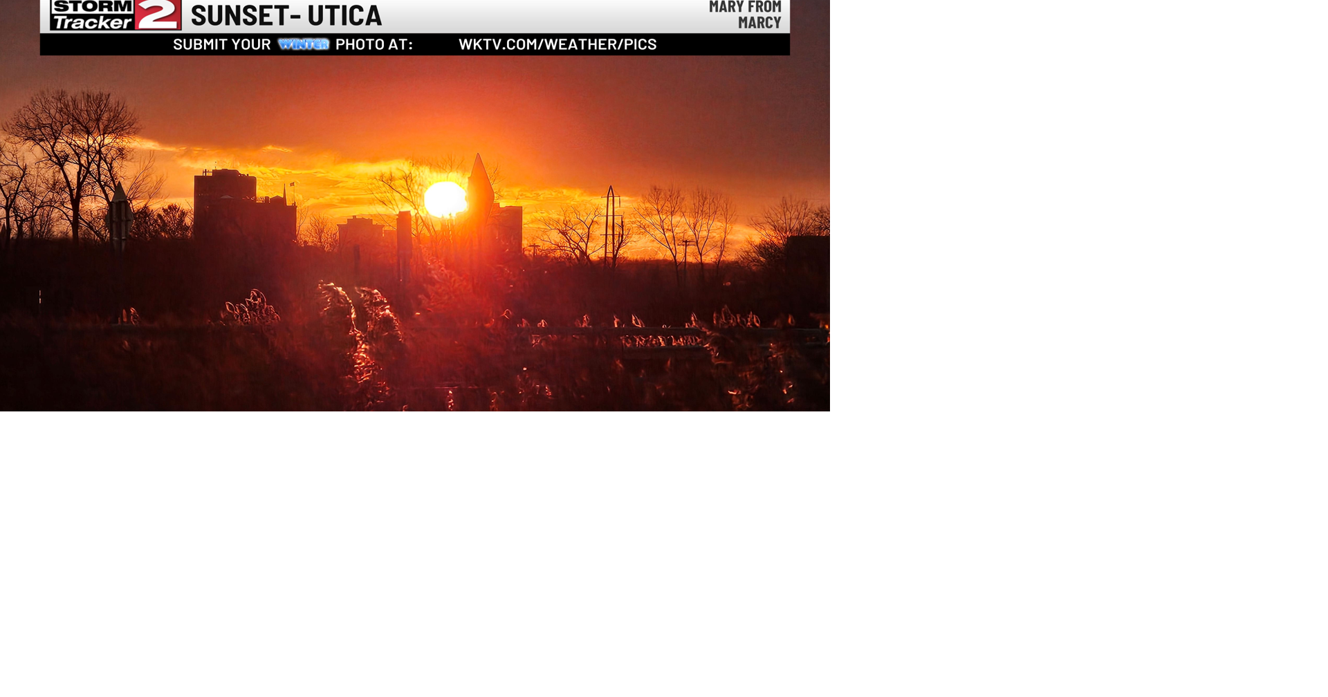 WKTV Weather Photo of the Day: December 18 | Daily Weather Photo | wktv.com