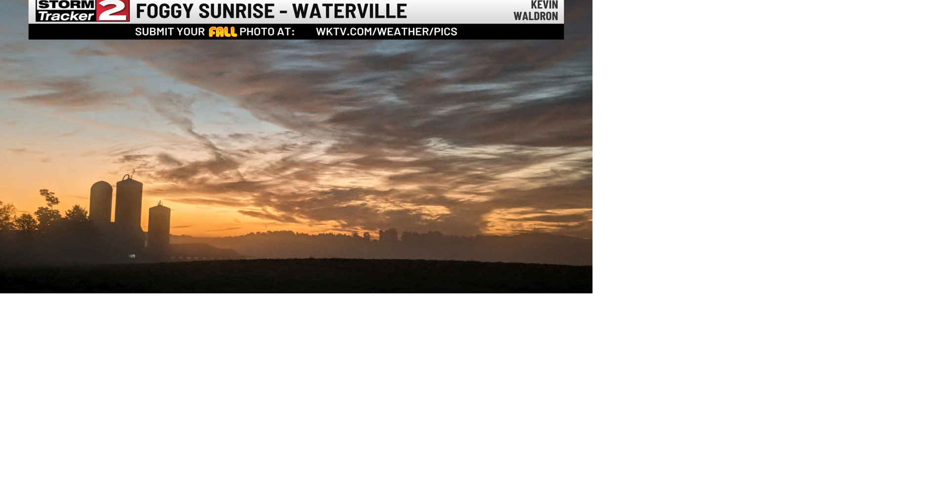 WKTV Weather Photo of the Day: October 11 | Daily Weather Photo | wktv.com