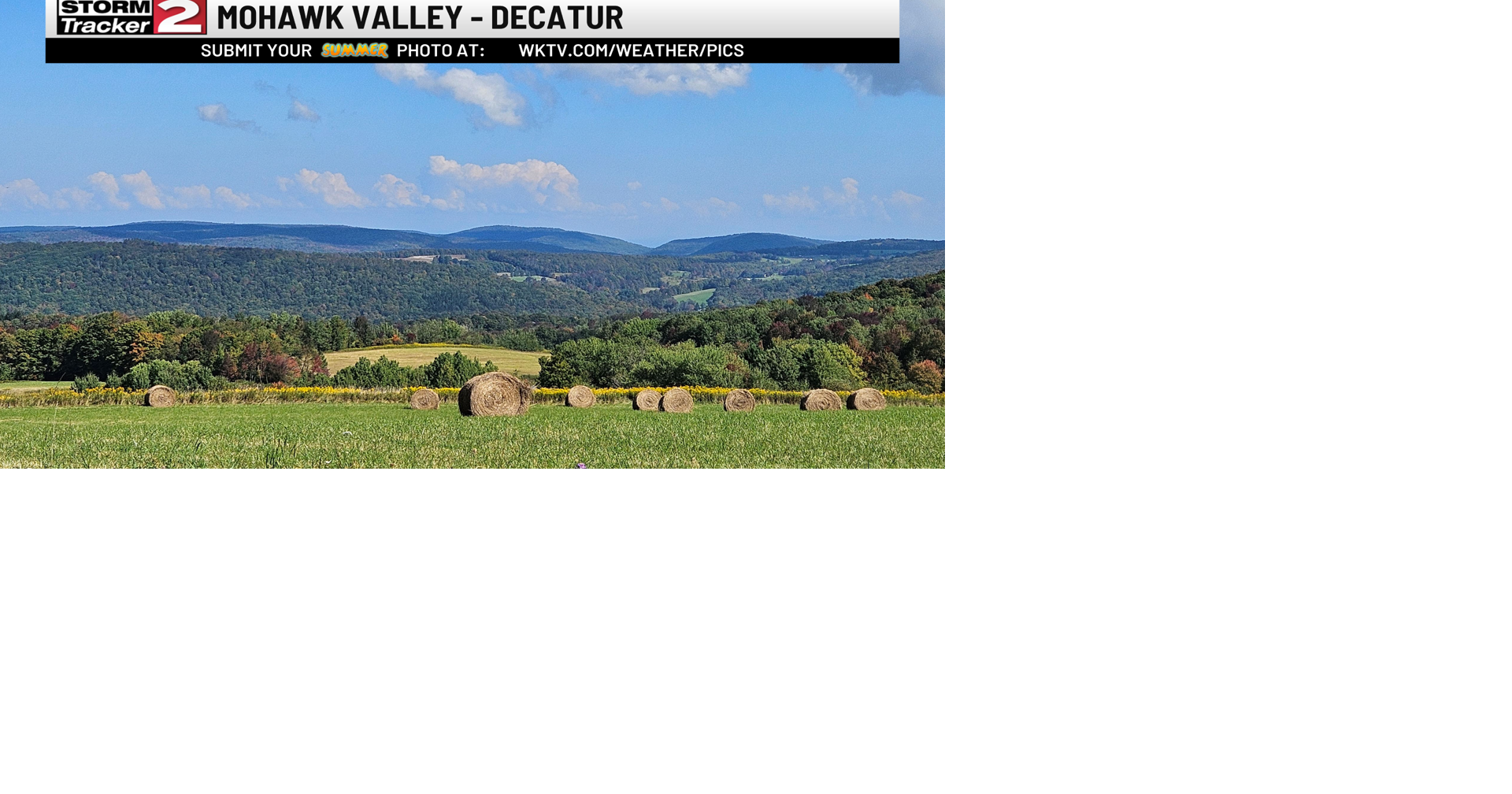 WKTV Weather Photo of the Day: September 17 | Daily Weather Photo ...