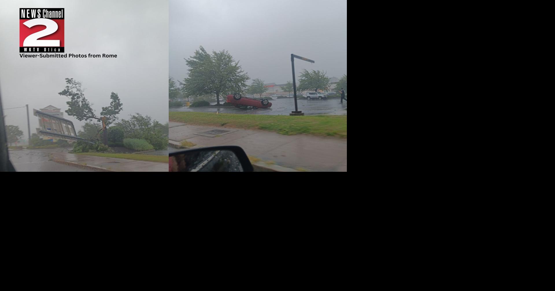 IN PHOTOS: Storm Damage in Rome After Radar-Confirmed Tornado in Area ...