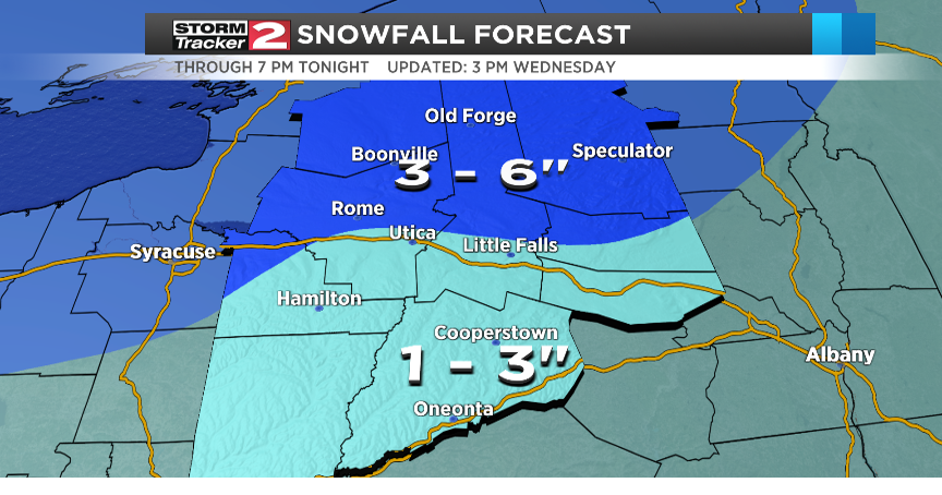 StormTracker 2 Alert Day for widespread snow | Weather | wktv.com