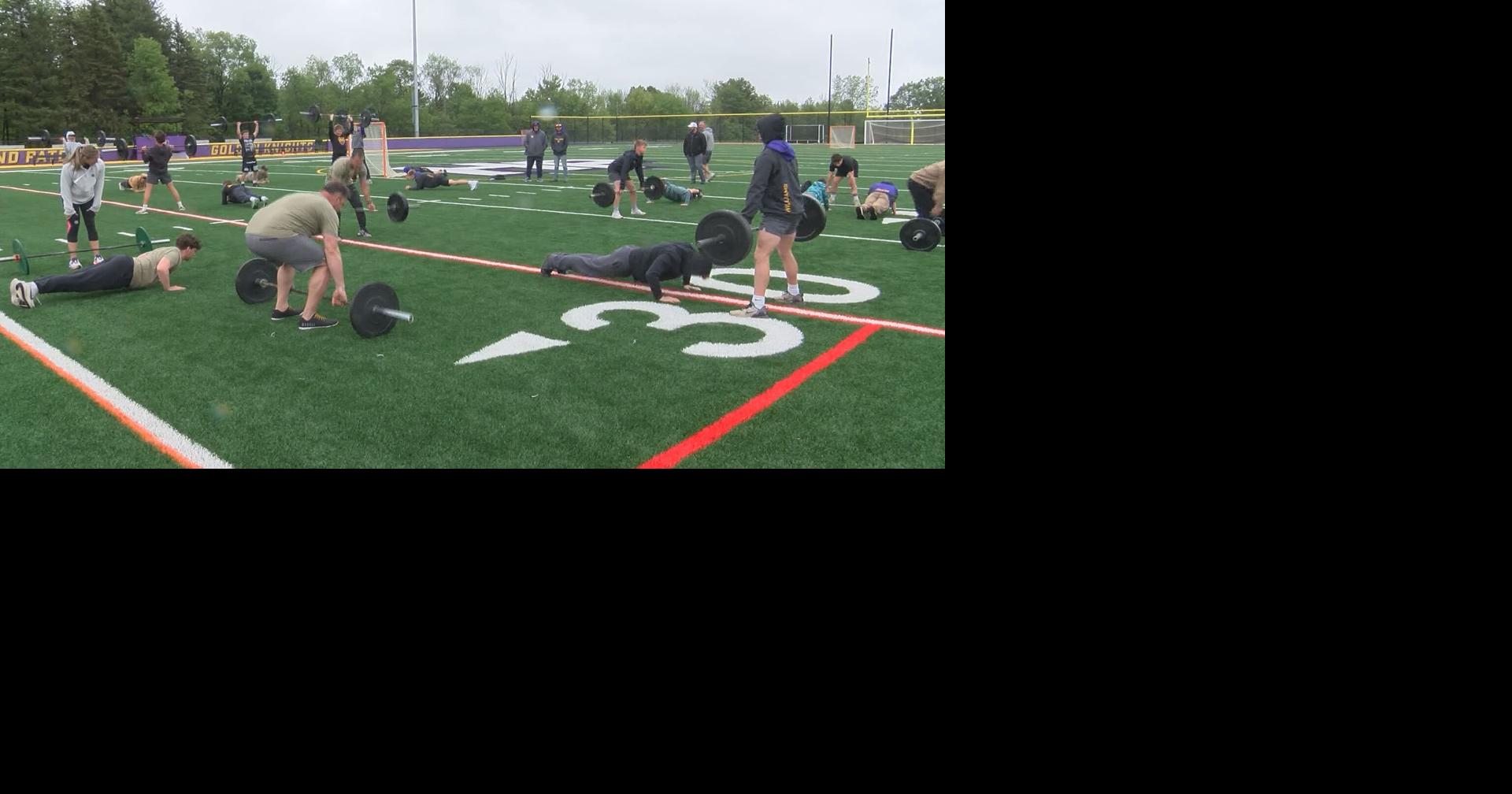 Holland Patent Football Holds Memorial Day Workout | News | wktv.com