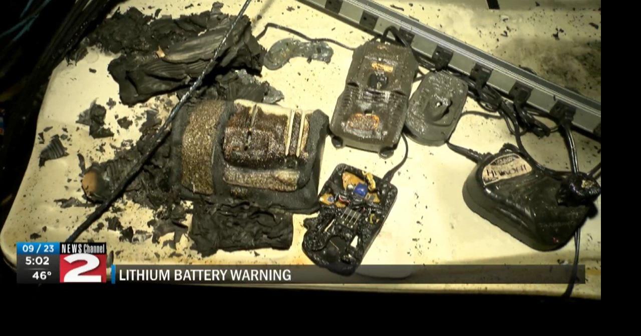 Lithium ion battery causes fire in basement of Rome home | Video | wktv.com