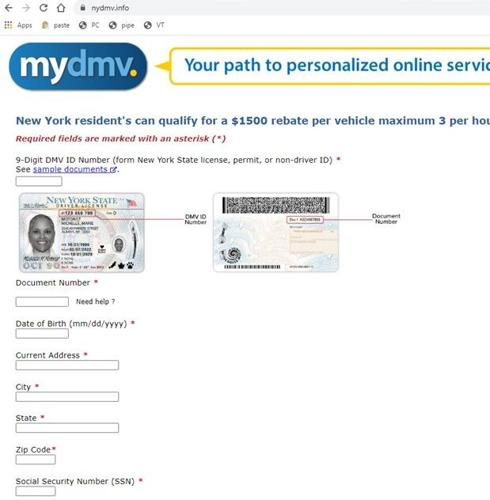 DMV warns of new text scam claiming NY is offering $1,500 rebates for ...