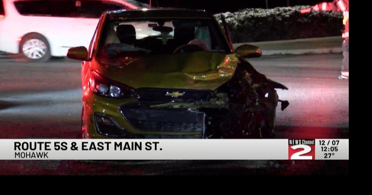 1 Driver Taken to Hospital After Two-Car Crash in Mohawk | Local | wktv.com