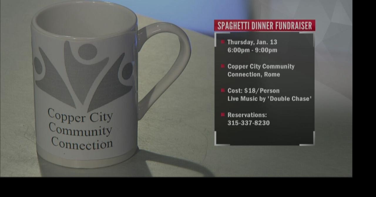 Mug Club: Spaghetti Dinner Fundraiser at Copper City Community ...