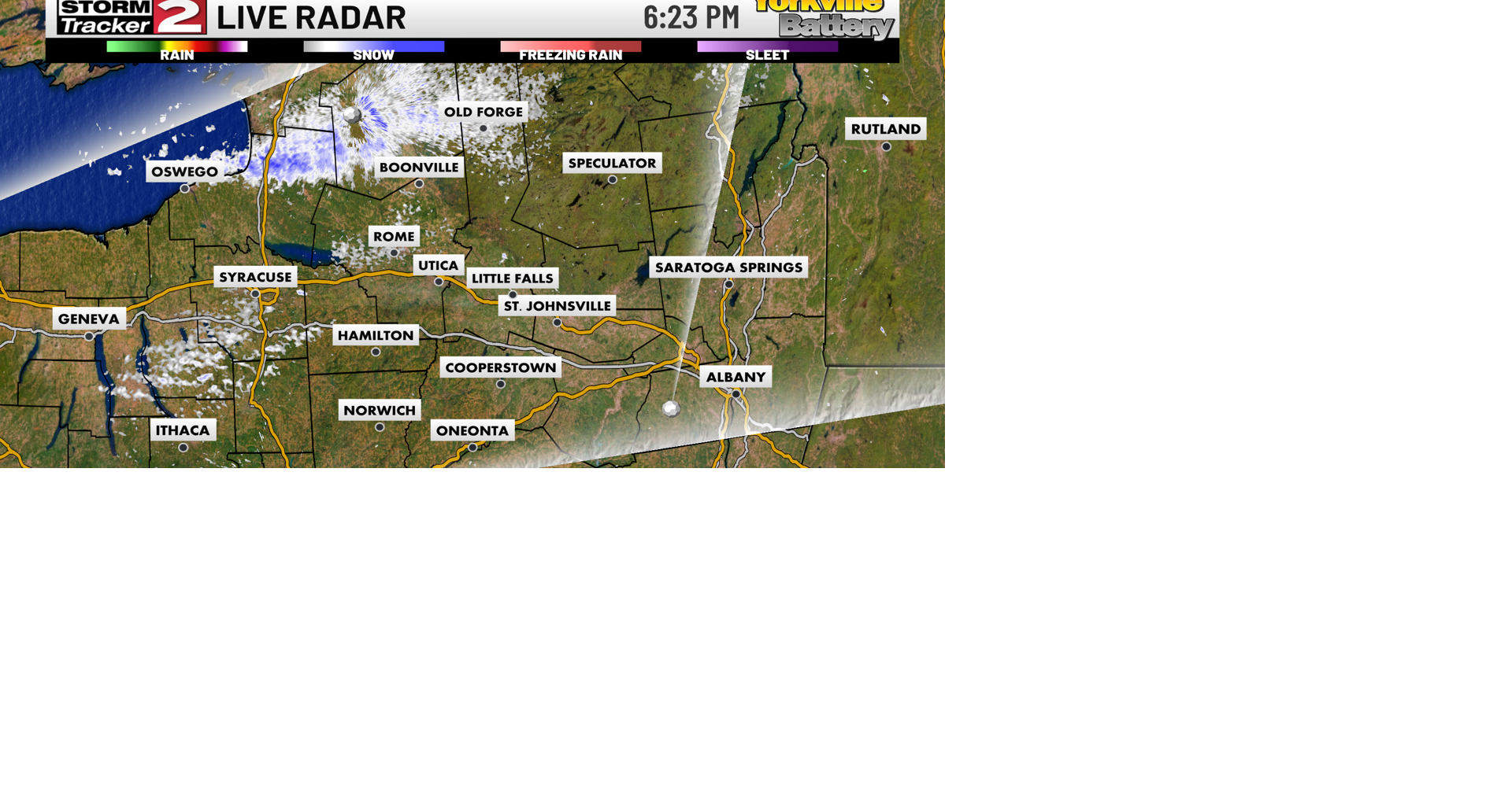 Scattered Light Snow Showers This Evening With Little To No ...