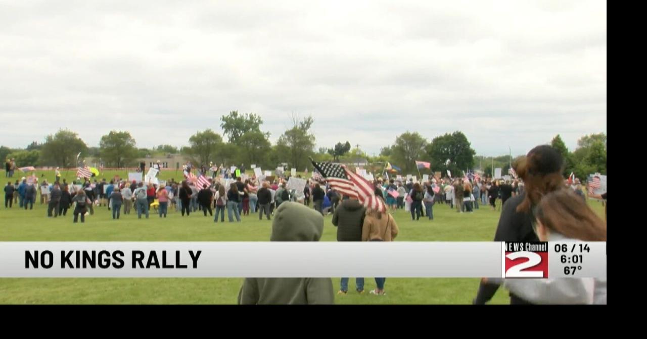 'No Kings Day' Rallies Held in Mohawk Valley | News | wktv.com