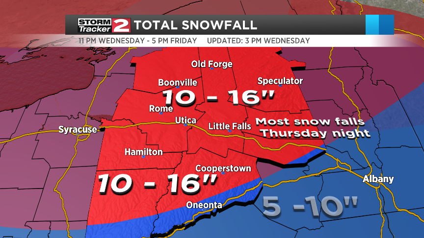 StormTracker 2 Alert Day for widespread snow | Weather | wktv.com
