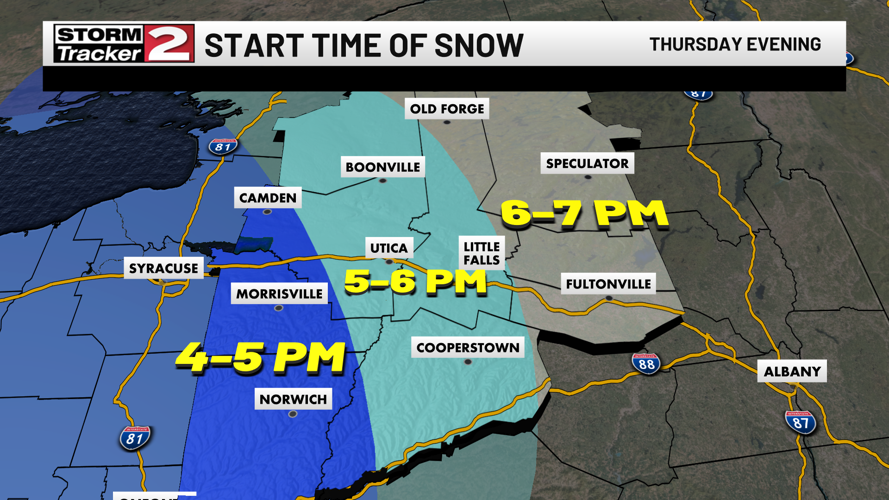 Thursday Forecast: Morning Sunshine Turns to Evening Snow | Weather ...