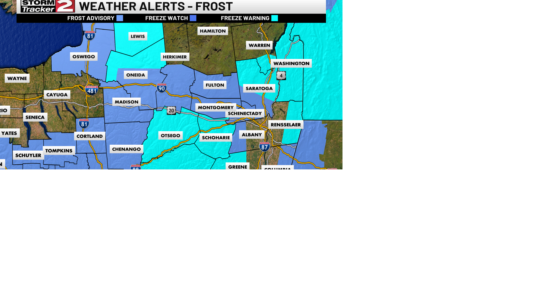 Rain on the Horizon? Mohawk Valley Awaits Next Week's Cold Front ...