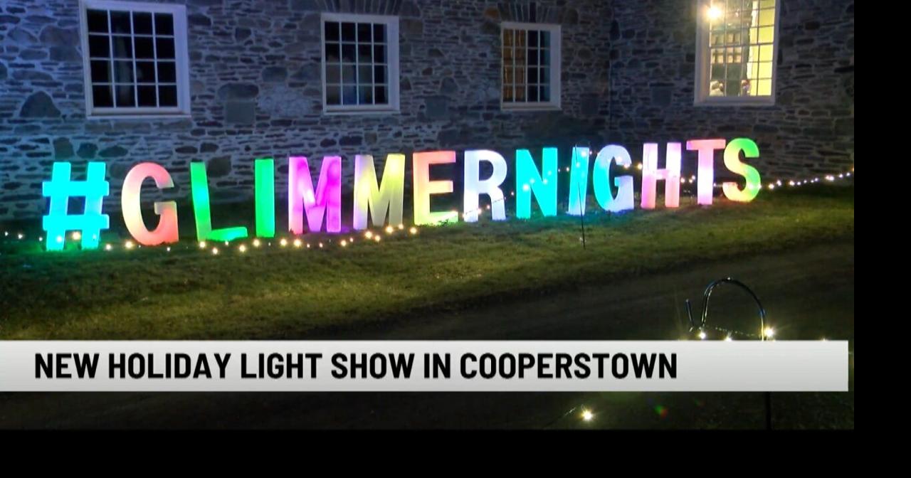 New Holiday Light Show Opens in Cooperstown | Focus Economy | wktv.com