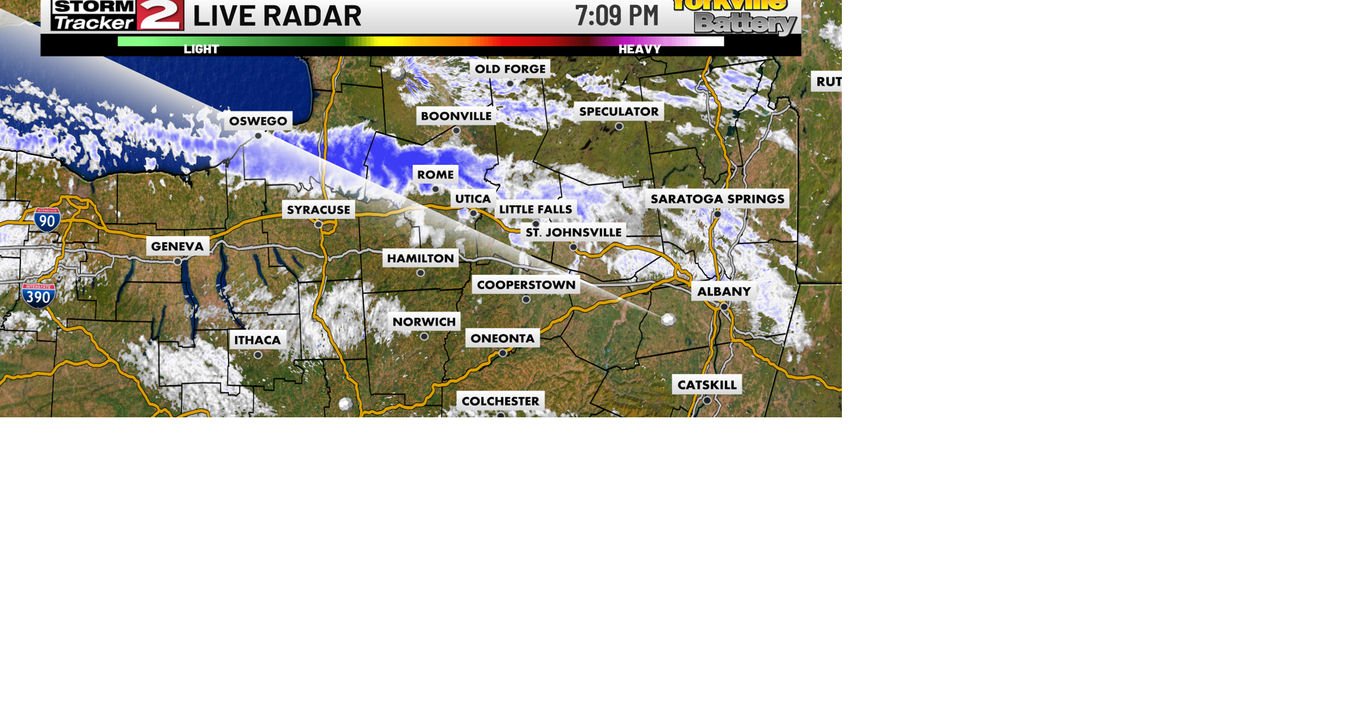 Tracking Lake Effect Snow To Continue This Evening | News | wktv.com