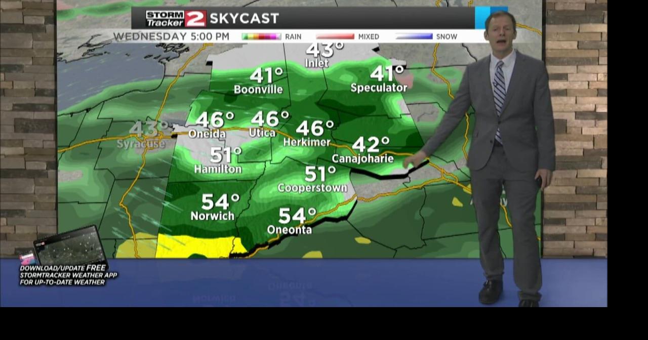 Wet weather continues in Central New York | Video | wktv.com