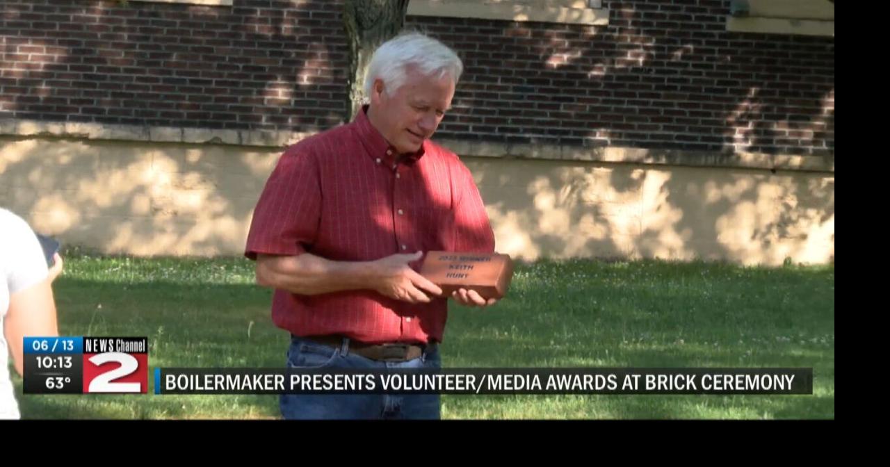 Boilermaker Presents Volunteer/Media Awards at Brick Ceremony | News ...