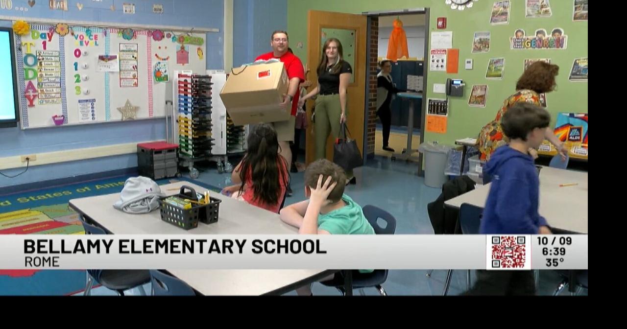 'Cool to Be Kind' Pizza Party at Bellamy Elementary School in Rome ...