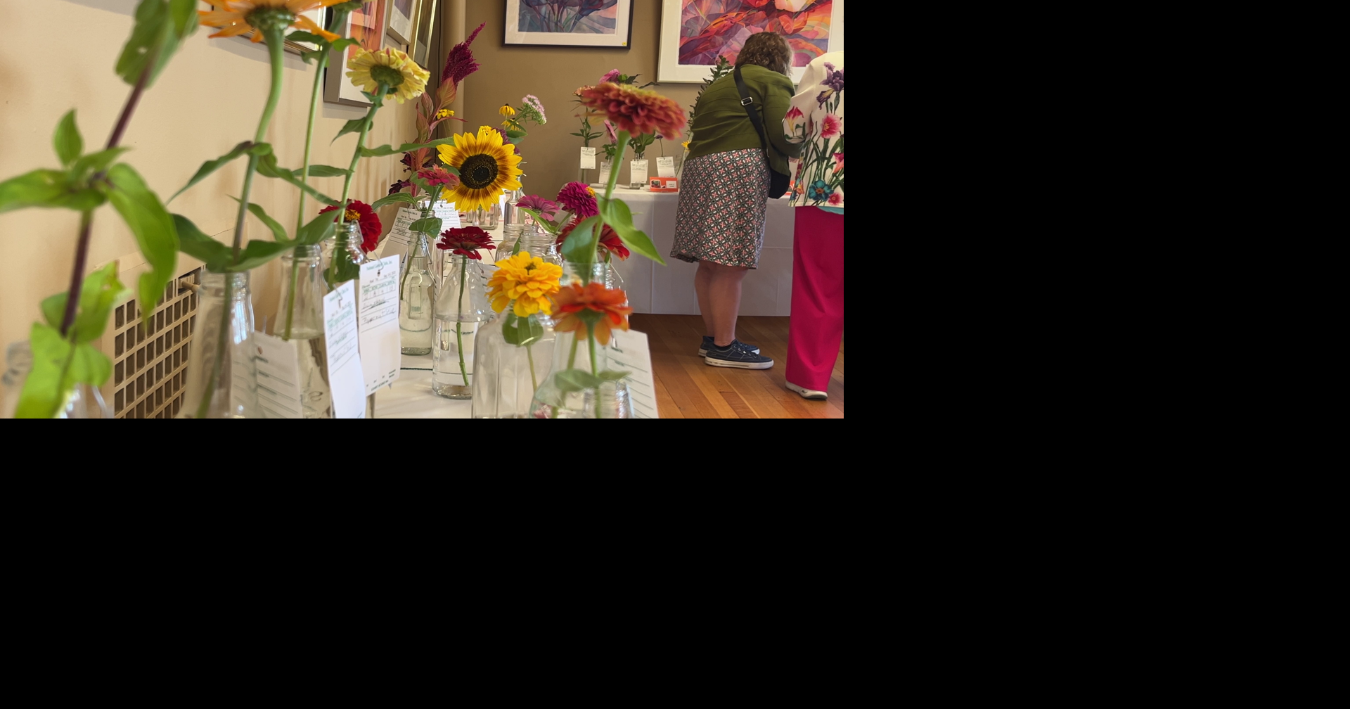 Vibrant Flower Show on Display Now at Utica Public Library ...