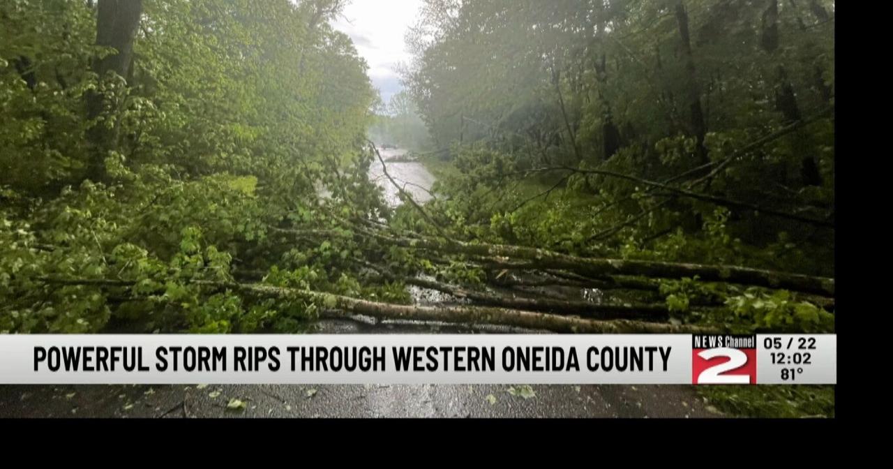 Strong Storm Sweeps Across Western Oneida County | Community | wktv.com