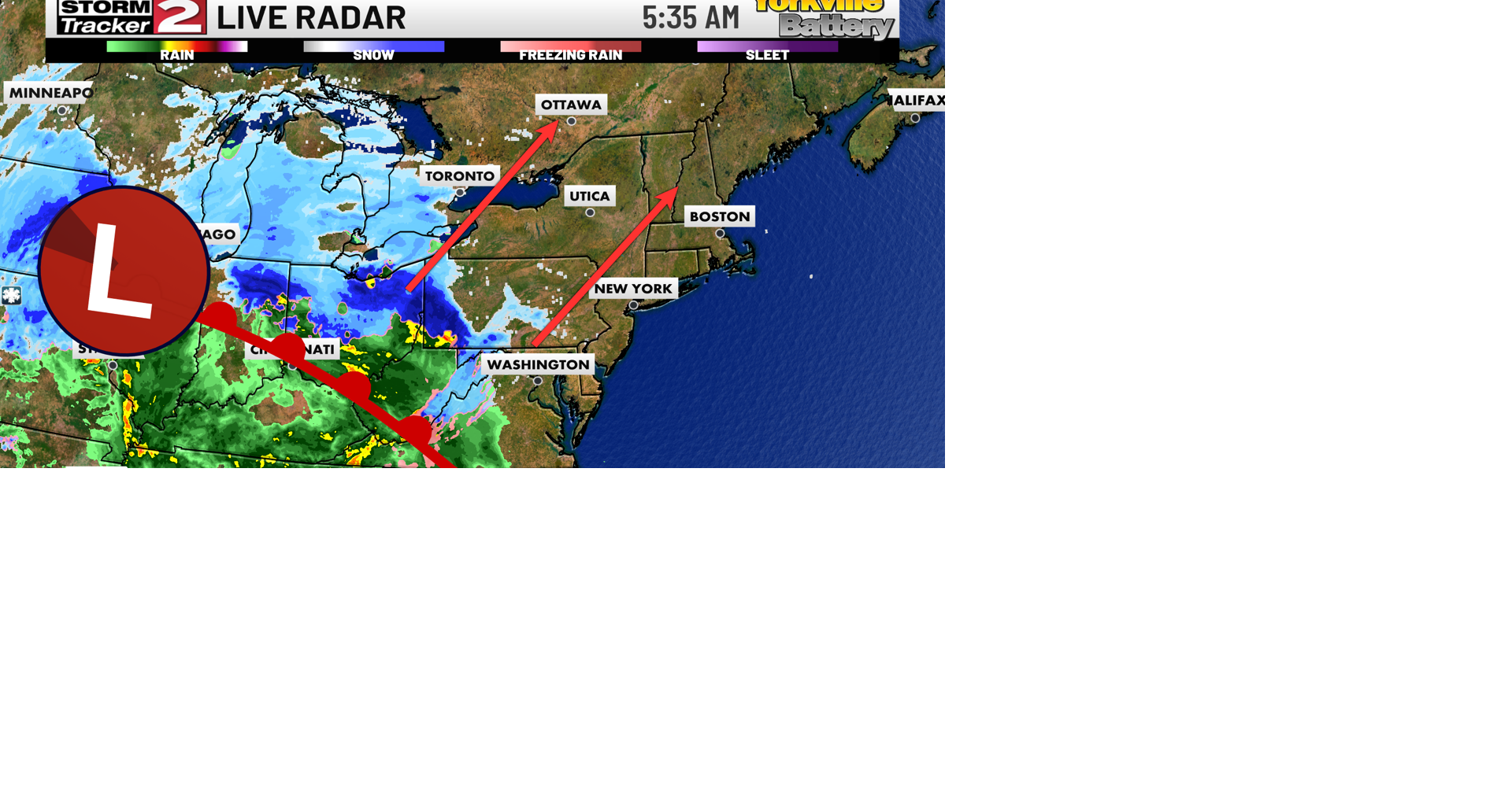 Tuesday Forecast: Strong Winds and Wintry Mix in Evening | Weather ...