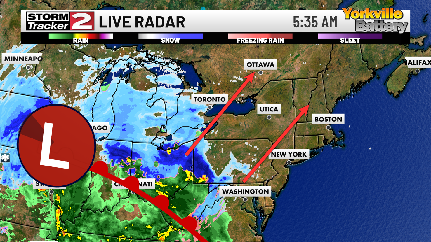 Tuesday Forecast: Strong Winds and Wintry Mix in Evening | Weather ...