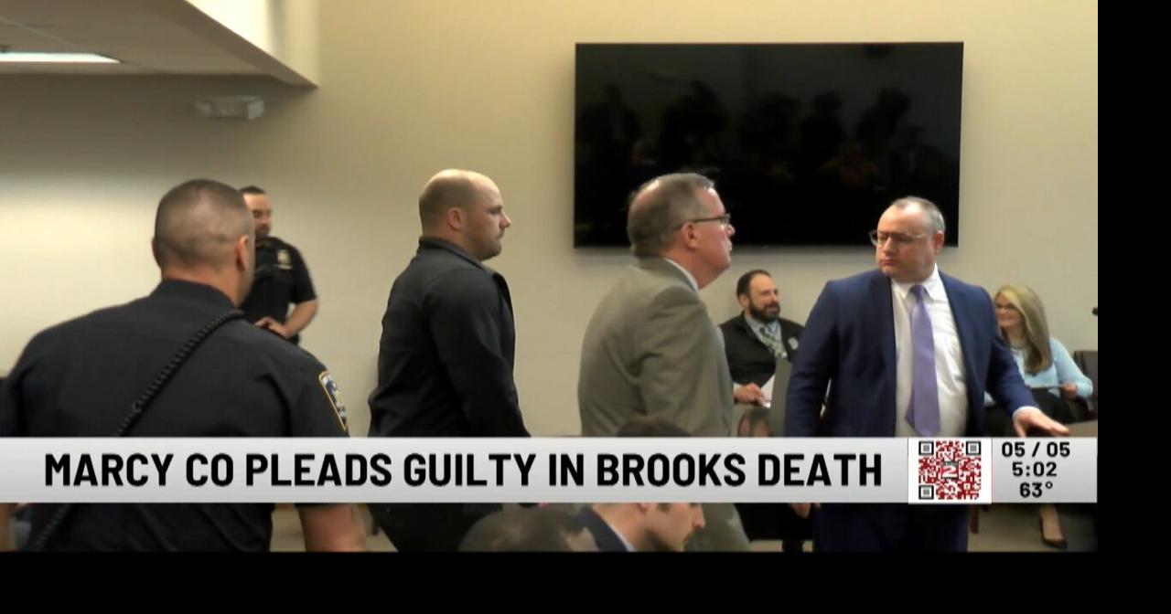 Marcy CO Pleads Guilty in Brooks Death | Video | wktv.com