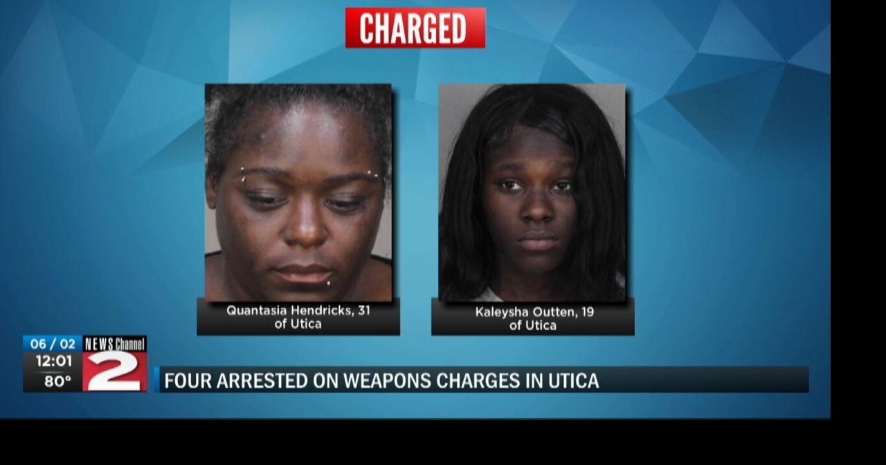 Four arrested on Varick St. in Utica after police say gun was found in ...