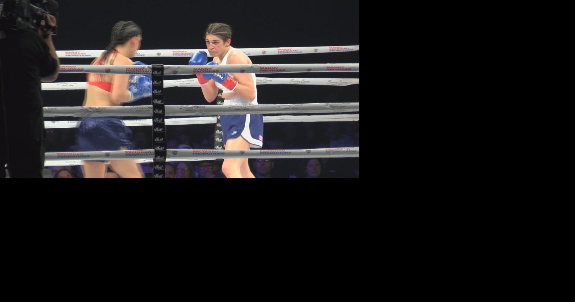 Katrina 'Hurricane' Scalzo Packs a Punch in Pro Debut | News | wktv.com
