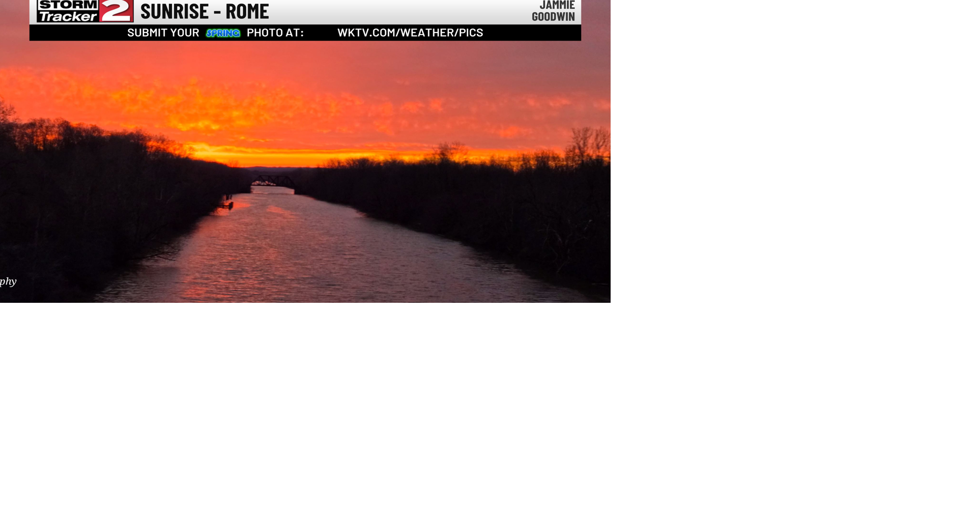 WKTV Weather Photo of the Day: March 21 | Daily Weather Photo | wktv.com