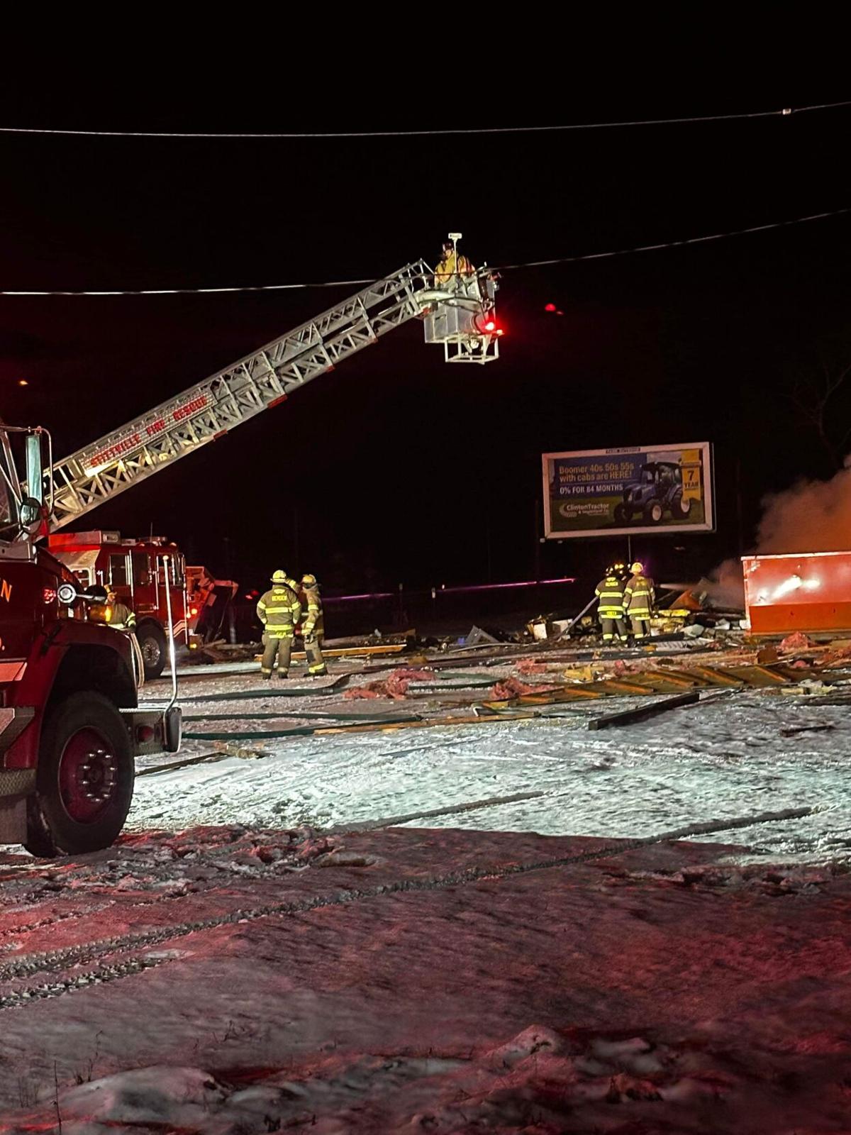 Fire Crews Battle Blaze on State Route 12 in Remsen After Diner ...