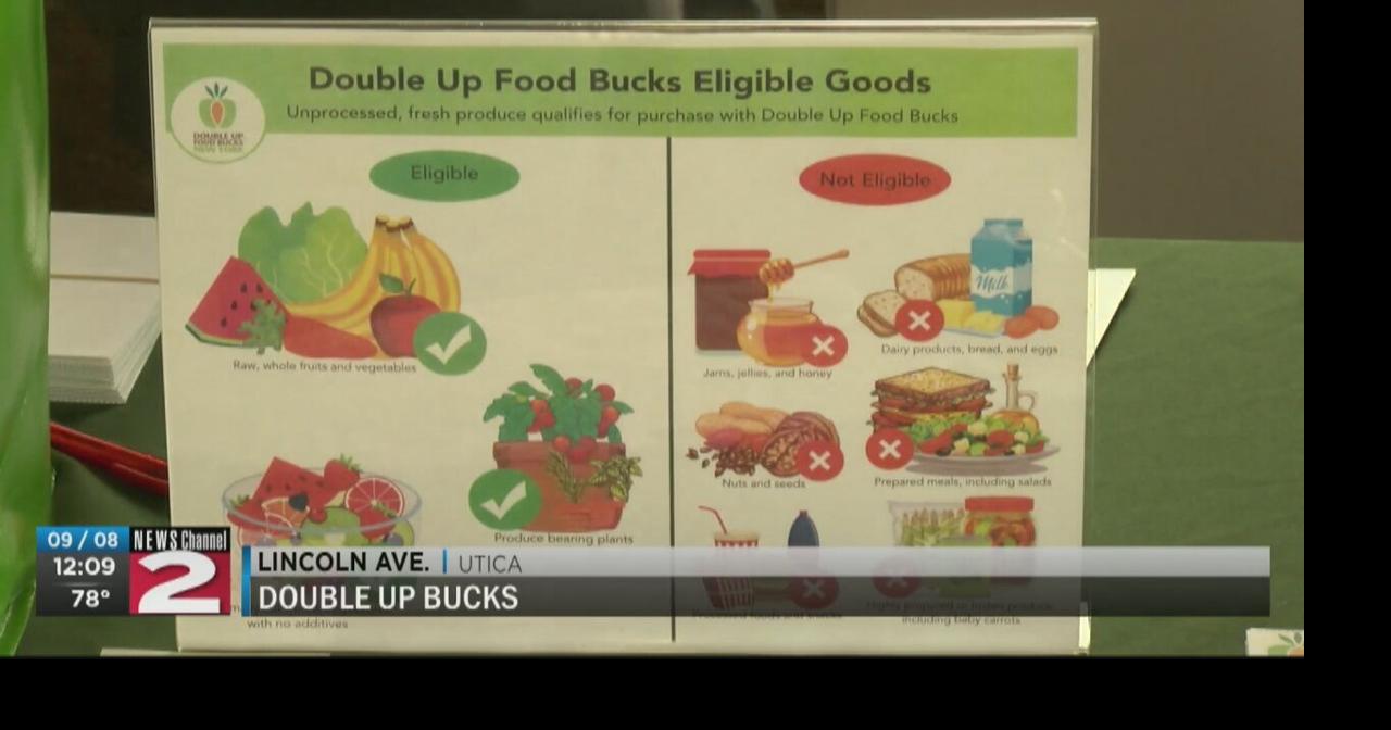 Double Up Food Bucks program helps SNAP recipients get more produce ...