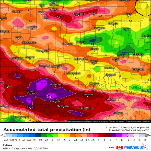 July 10, 2:45 PM Weather Forecast Update-Storms Ahead with Seasonable ...