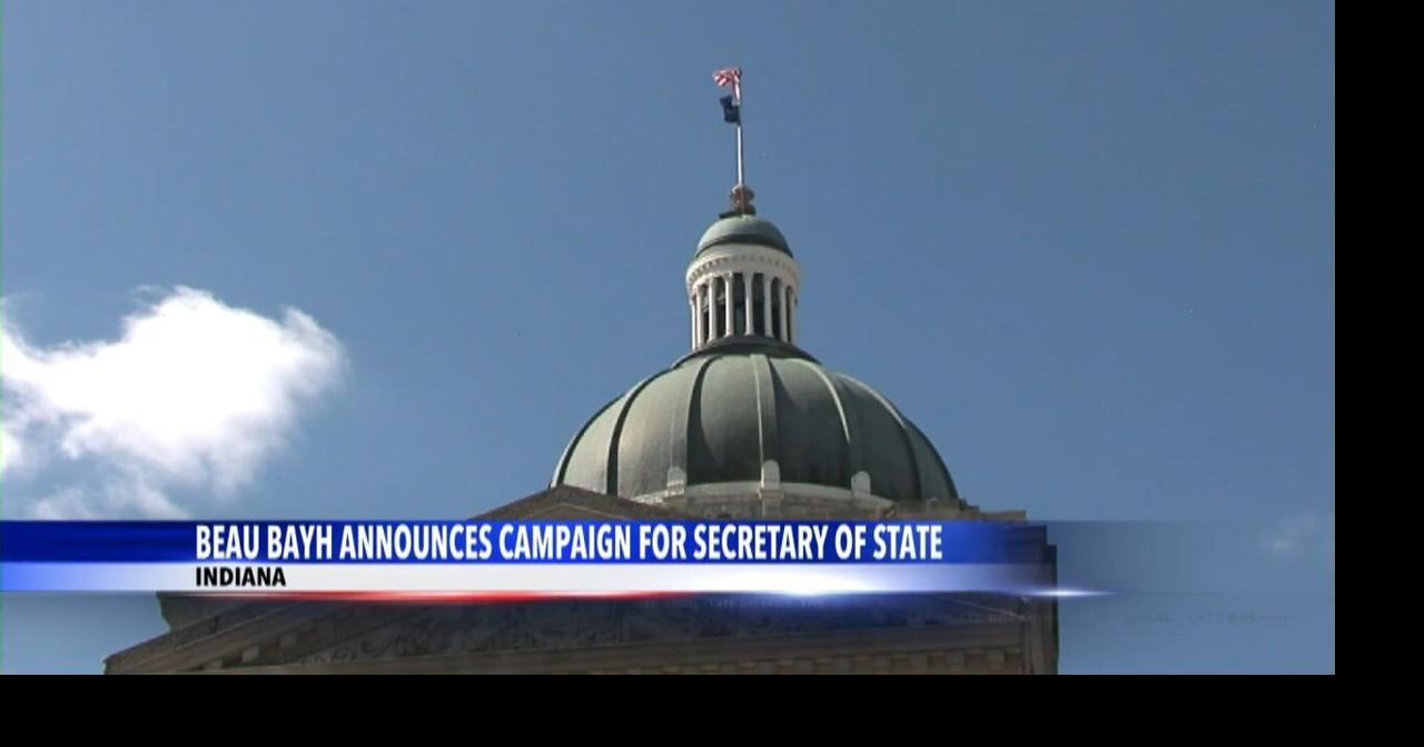 Beau Bayh announces campaign for Secretary of State | Video | wlfi.com