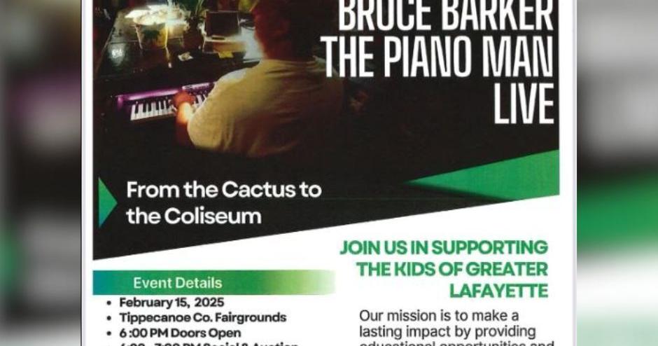 The Piano Man Live Charity Event Concert | Local | wlfi.com