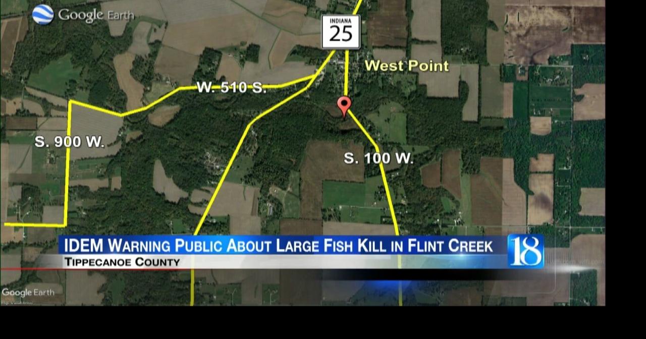 Leak from Indiana fertilizer tank results in 10-mile fish kill | Video | wlfi.com