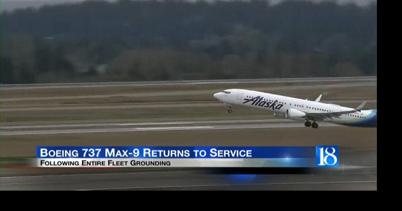 Boeing 737 Max-9 returns to service | Video | wlfi.com