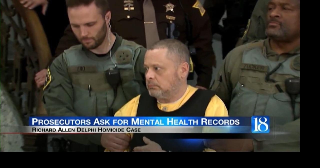 Prosecutors ask for mental health records in Delphi murder case | Video ...