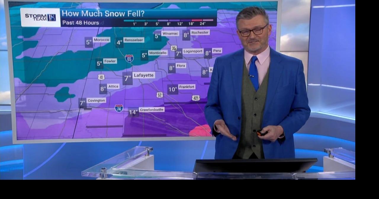 The snow is over but the cold is here to stay | Video | wlfi.com