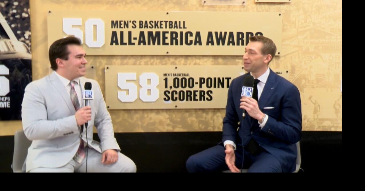 Robbie Hummel previews #1 Michigan vs #7 Purdue | Video | wlfi.com