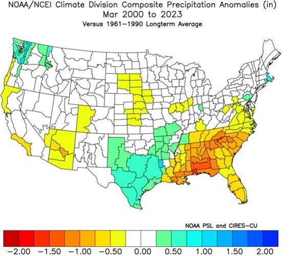 Local Weather History: Comparison of 2000-2023 Averages Vs. 1960s-1980s ...