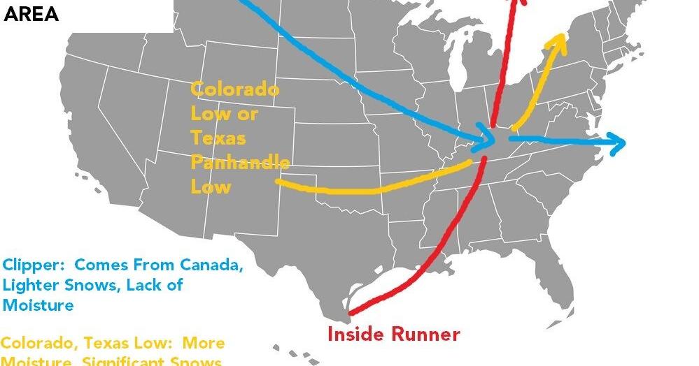 Local Weather History: Our 3 Main Types of Snowfall Systems (with ...