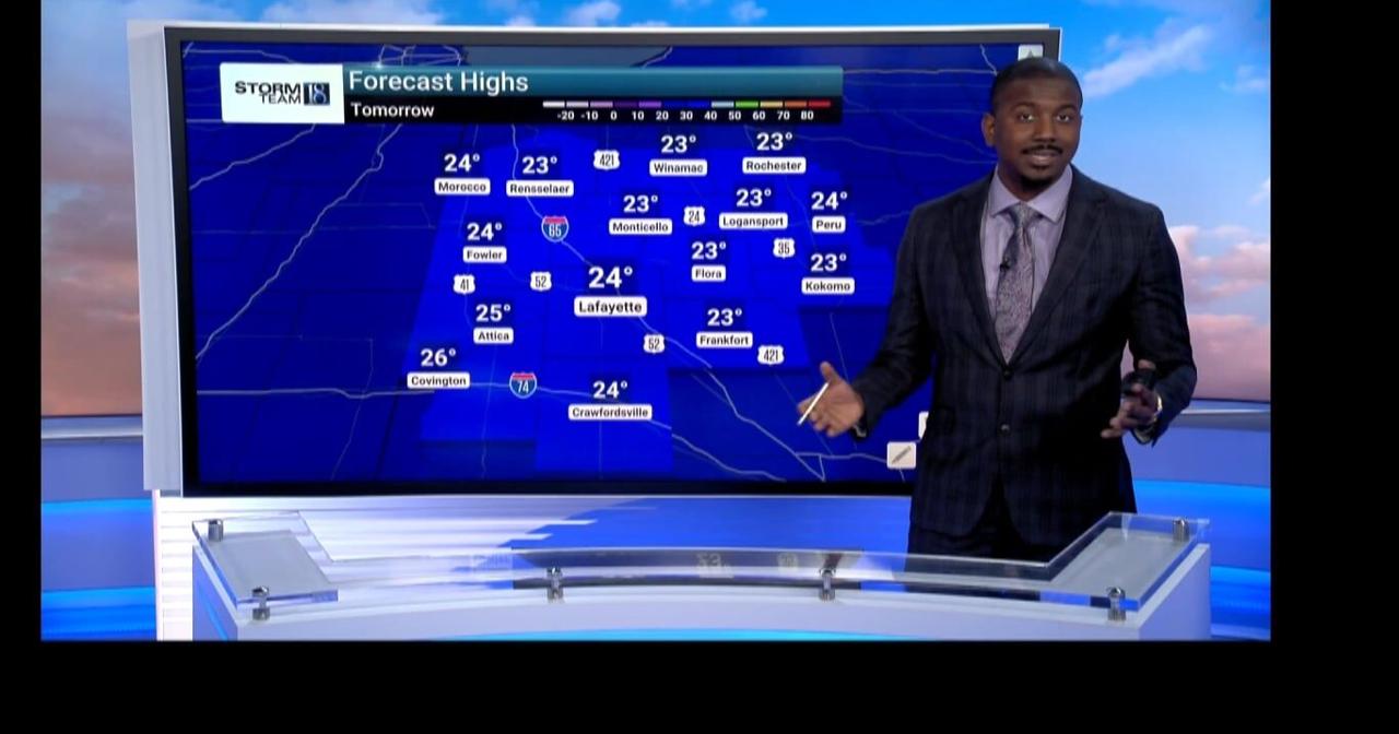 Wind and cold move back in | Video | wlfi.com