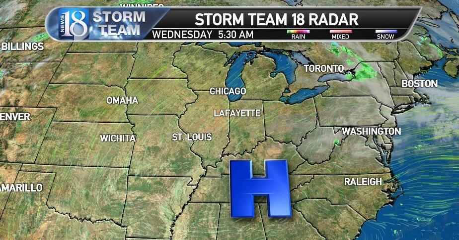 April 12, 6:30 AM Weather Forecast Update – Warm and windy with weekend ...